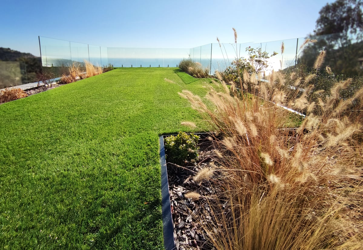 Faux Rooftop Greenery - Commercial Green Roof with Artificial Plants