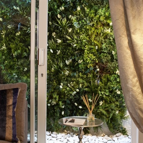 Instant Oasis with Living Wall Panel System